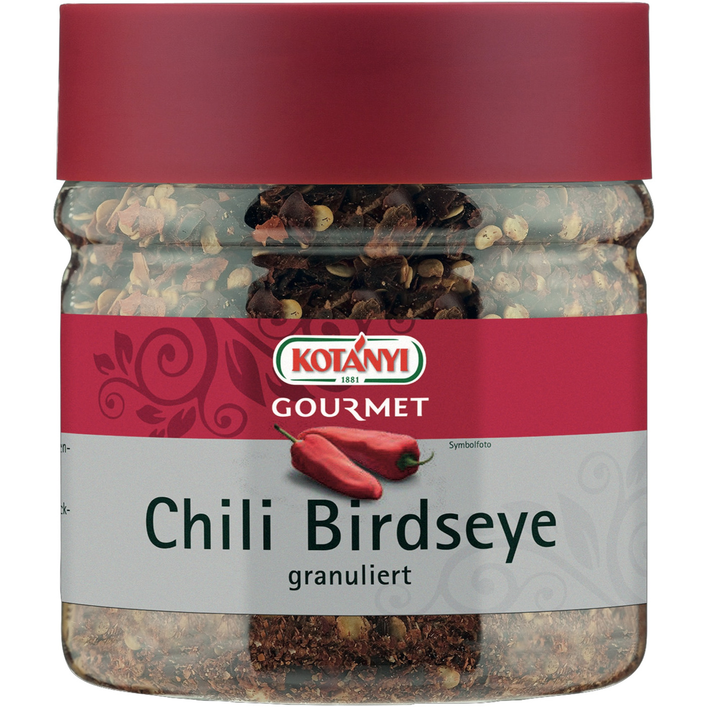 Transgourmet Österreich Kotányi Peperoncini Chili Birdseye 400 ccm