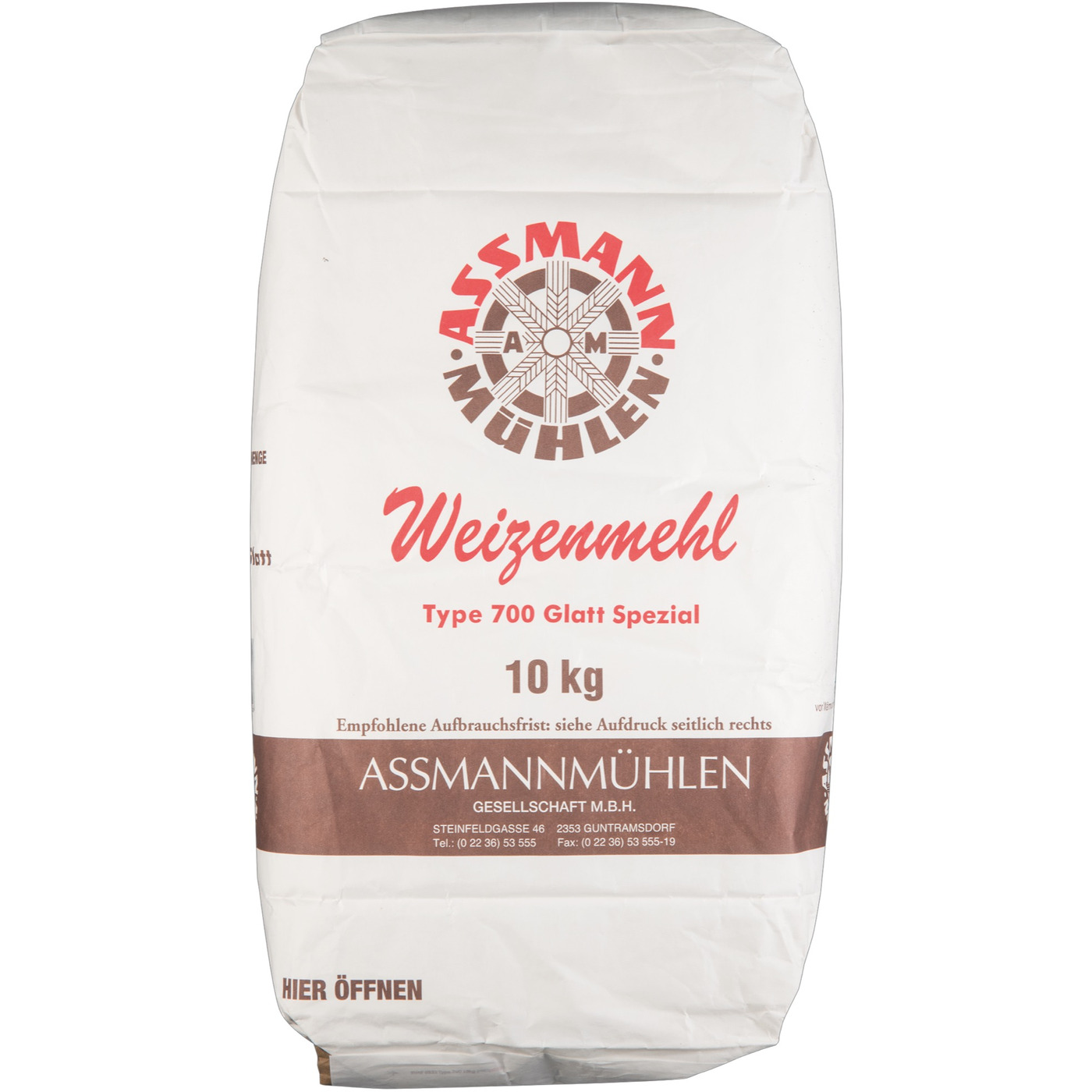 Transgourmet Österreich - Assmann Weizenmehl glatt Type 700 10 kg