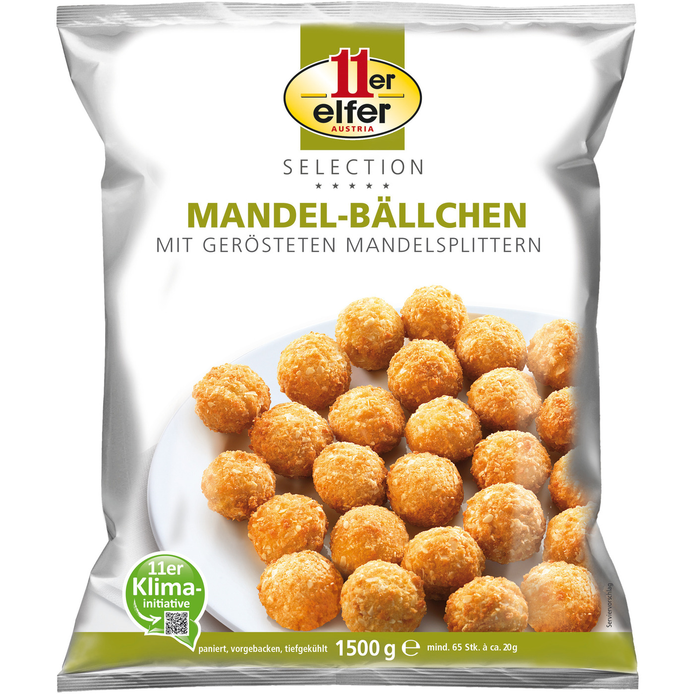 Transgourmet Österreich - 11er Mandelbällchen tiefgekühlt 1,5 kg