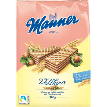 WEDL - BESTELLPORTAL - Manner Neapolitaner Vollkorn Schnitten 300 g