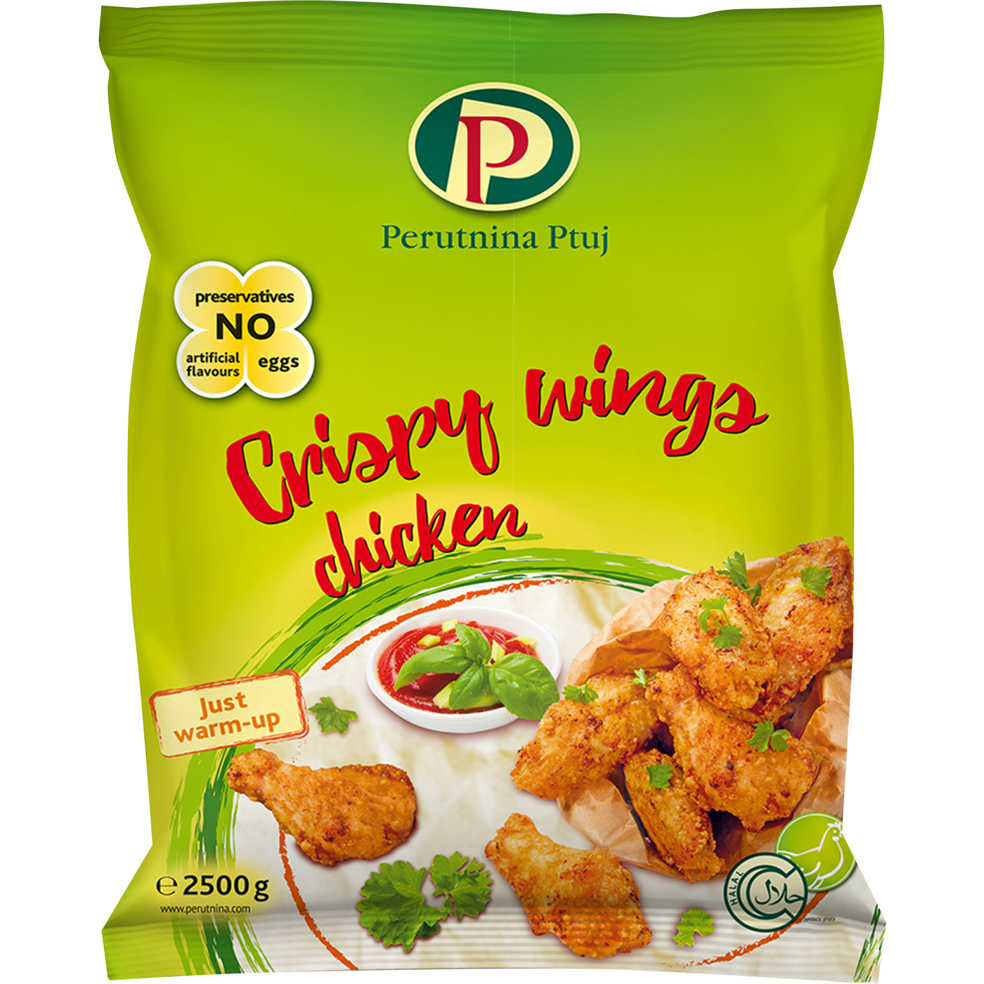 Transgourmet Österreich - Perutnina Crispy Chicken Wings tiefgekühlt 2,5 kg