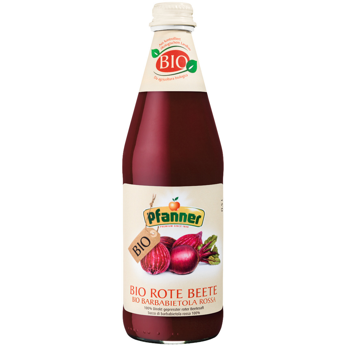 Transgourmet Österreich - Pfanner Bio Rote Beete Saft 0, 5 l