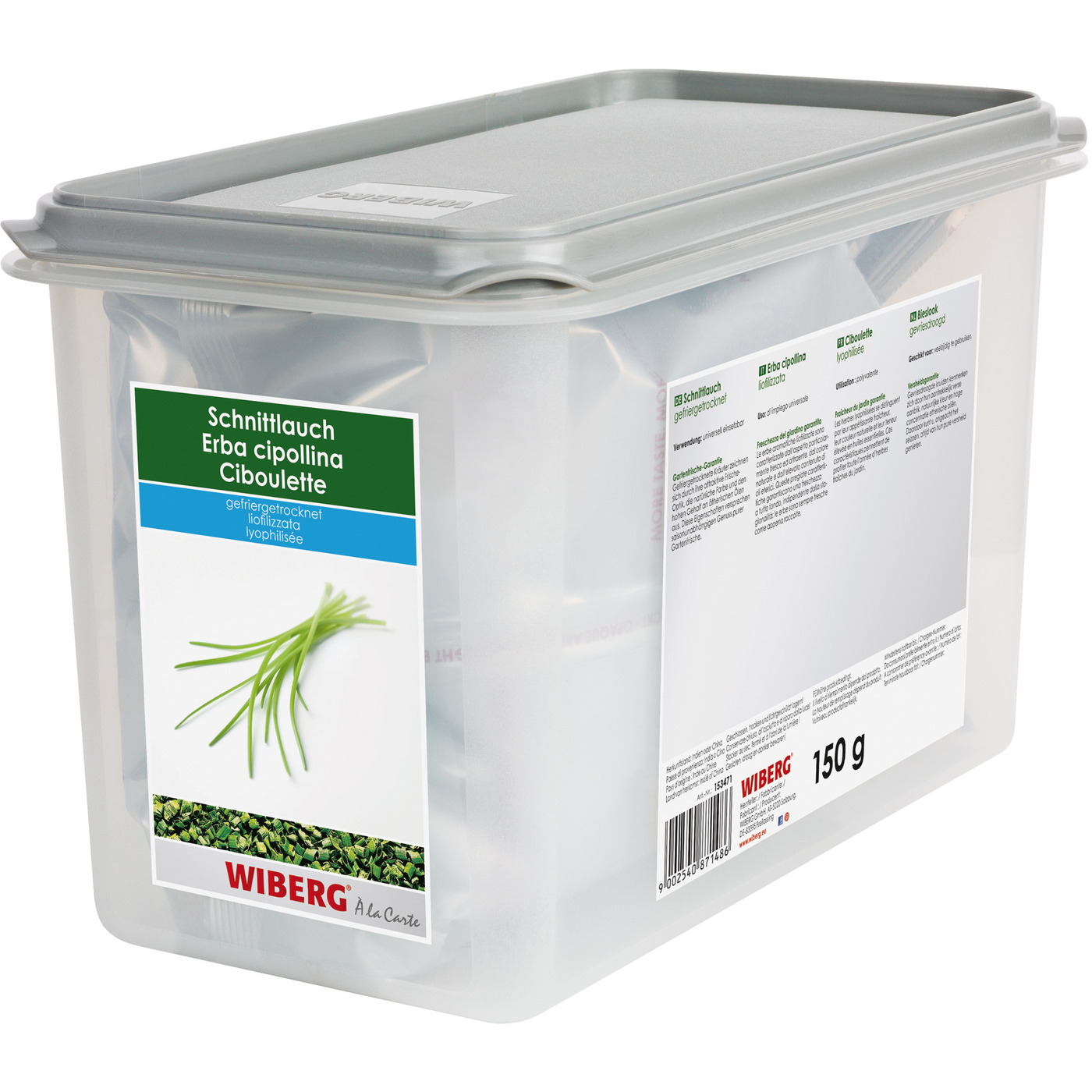 Transgourmet Österreich - Wiberg Schnittlauch gefriergetrocknet 7,9 l