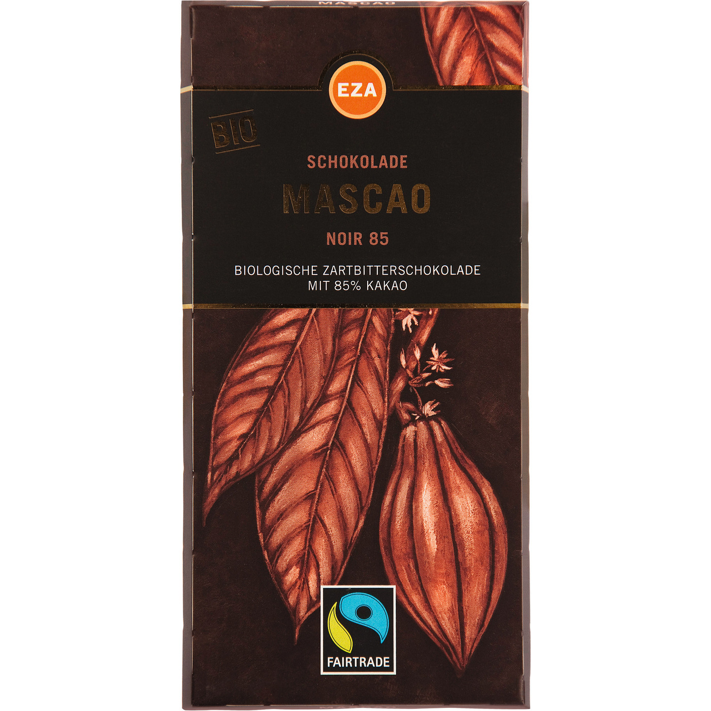 Transgourmet Österreich - EZA Bio Schokolade Mascao Noir 85 % 100 g