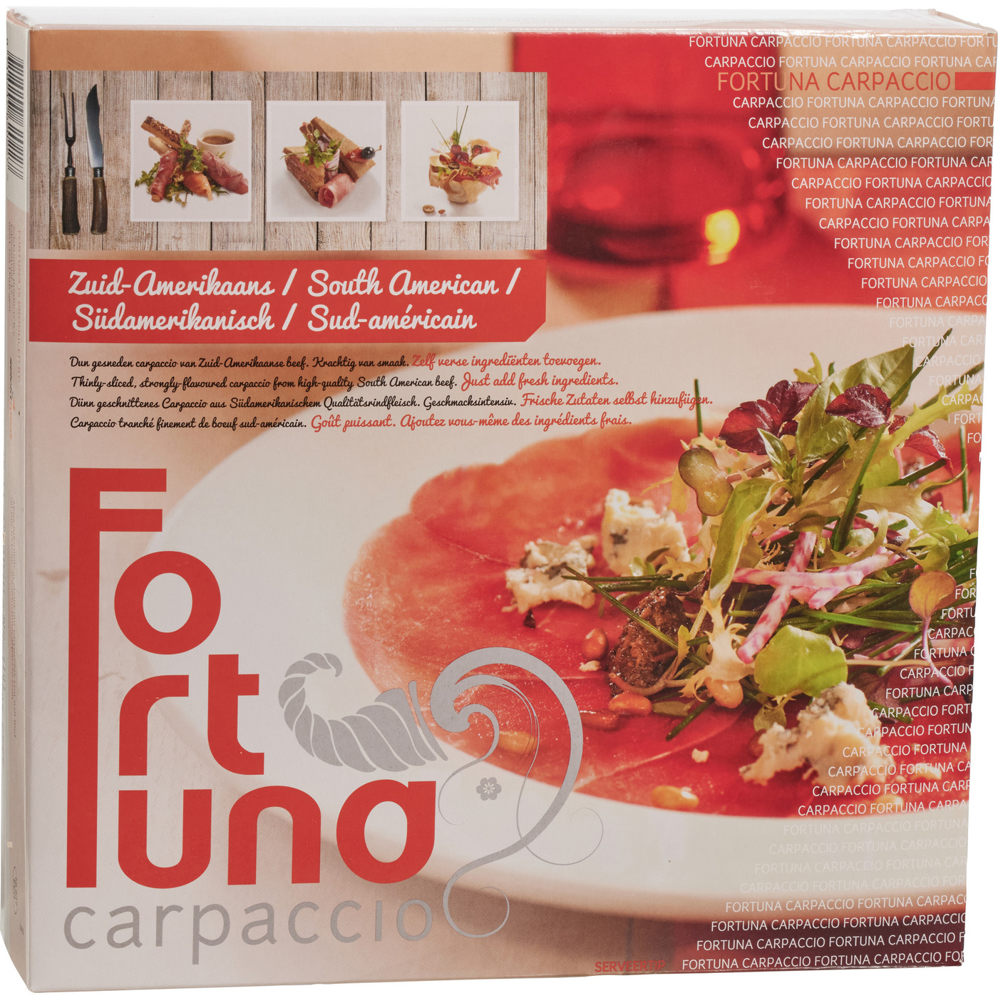 Transgourmet Österreich - Rind Carpaccio portionsweise entnehmbar ...