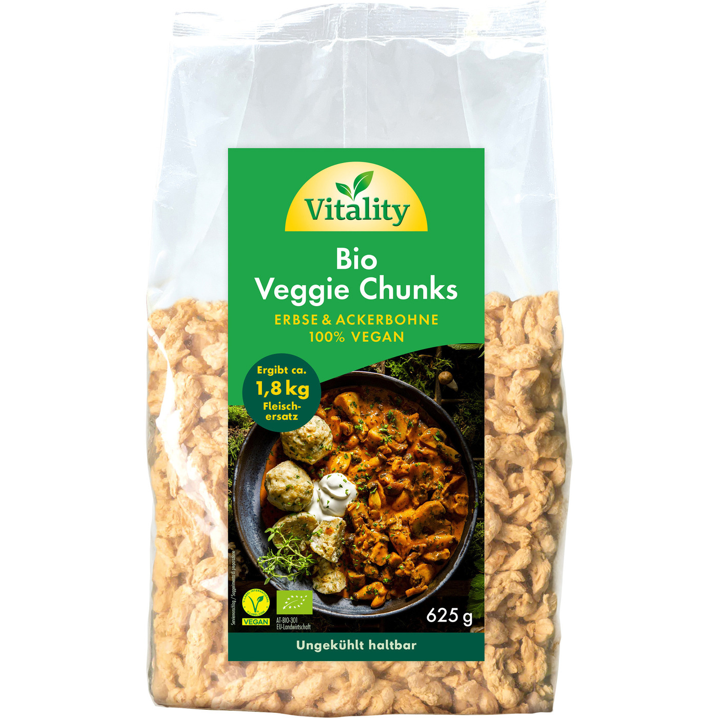 Transgourmet Österreich - Vitality Bio Veggie Chunks 625 g