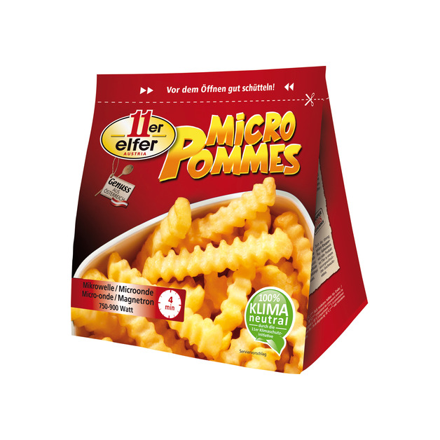 Transgourmet Österreich - 11er Micro Pommes tiefgekühlt 150 g