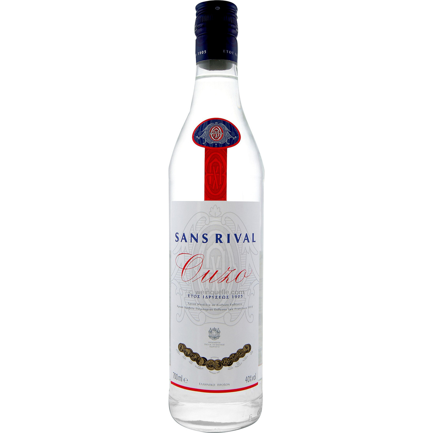 Transgourmet Österreich - Sans Rival Ouzo 0,7 l