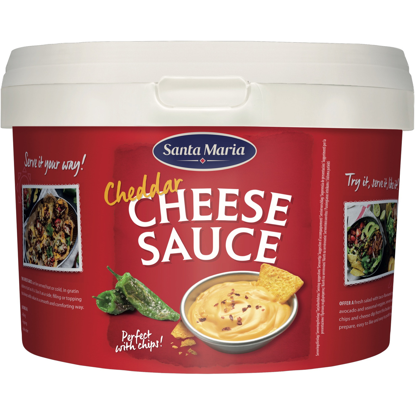 Transgourmet Österreich - Santa Maria Cheddar Cheese Sauce 3 kg