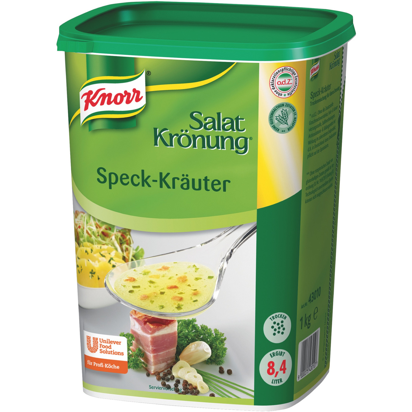 Transgourmet Österreich - Knorr Salatkrönung Kräuter/Speck 1 kg