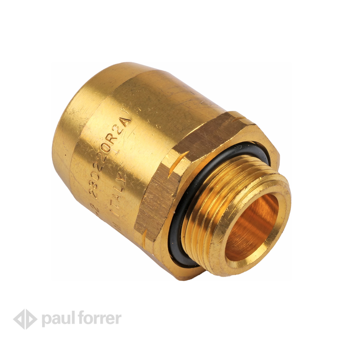 Paul Forrer AG - Raccord union simple mâle avec filetage