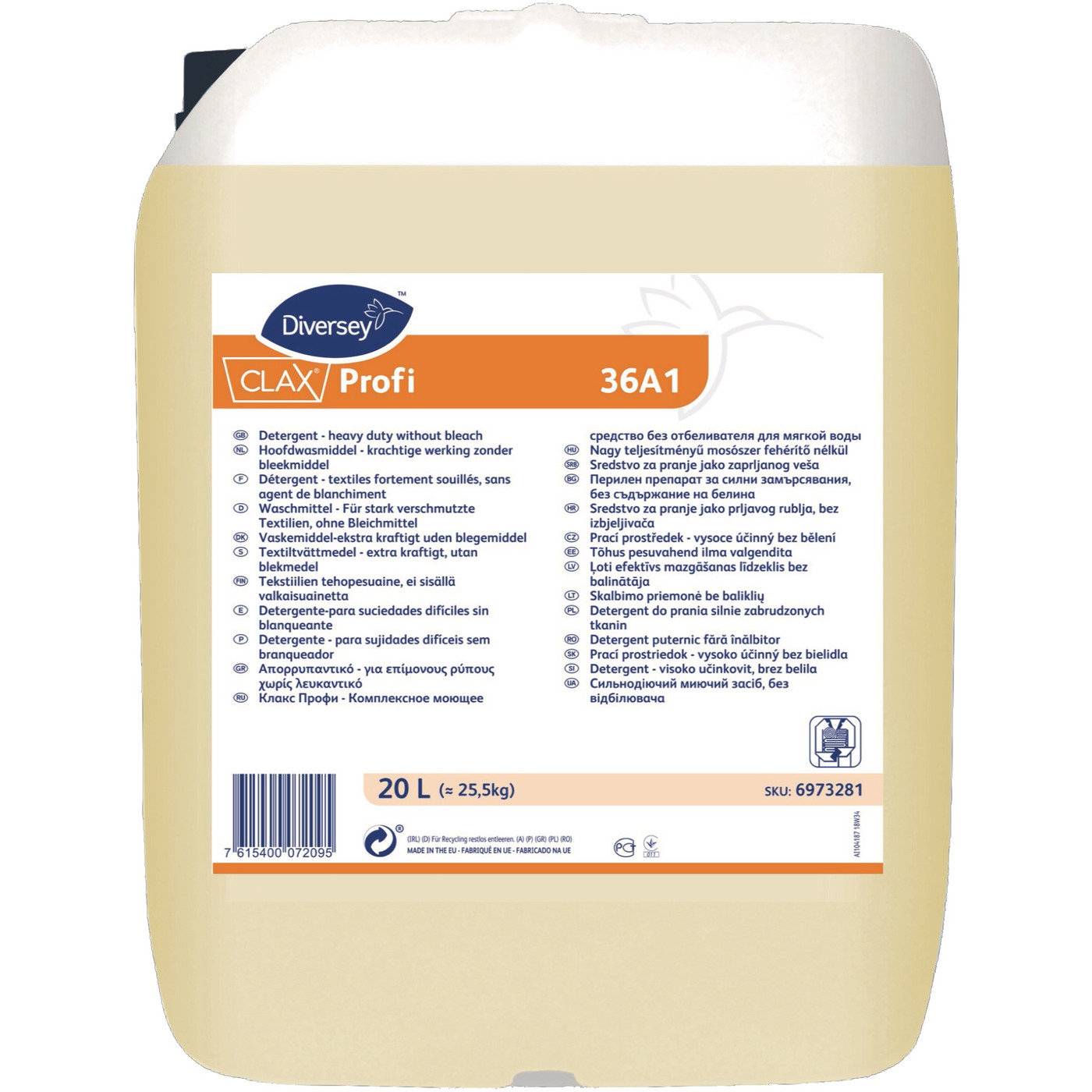 Transgourmet Österreich - Clax Profi 36A1 Flüssigwaschmittel Inhalt = 20 l