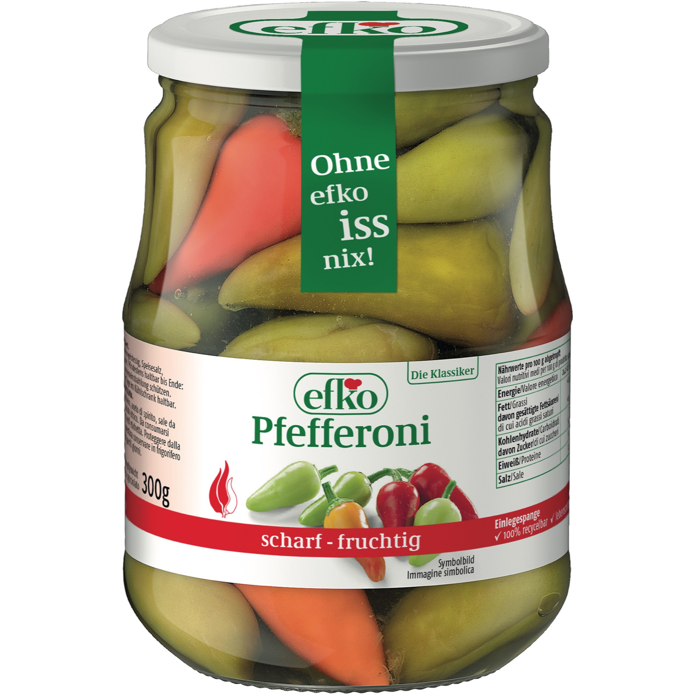 Transgourmet Österreich - Efko Pfefferoni scharf 720 ml