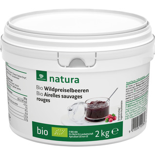 Transgourmet Österreich - Natura Bio Wildpreiselbeeren F50% 2kg