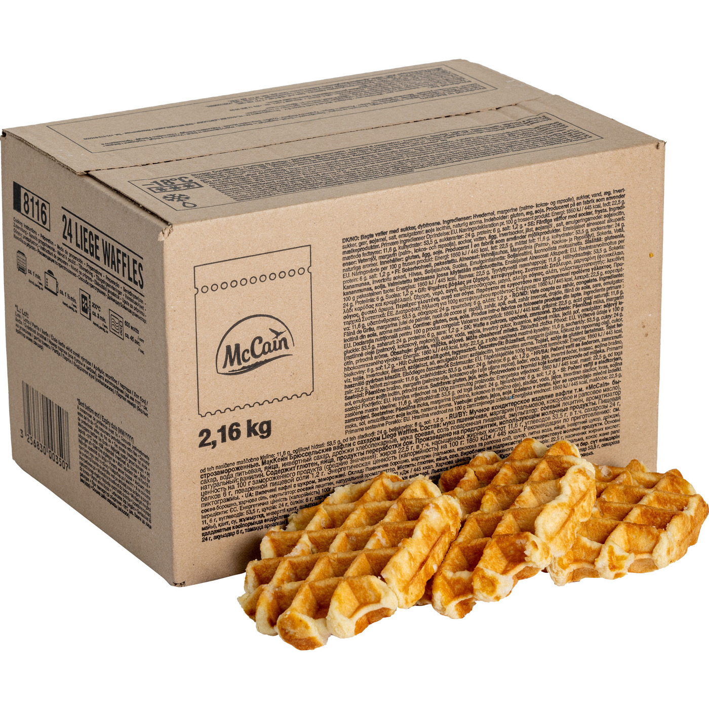 Transgourmet Österreich - McCain Waffeln karamellisiert tiefgekühlt 24 ...