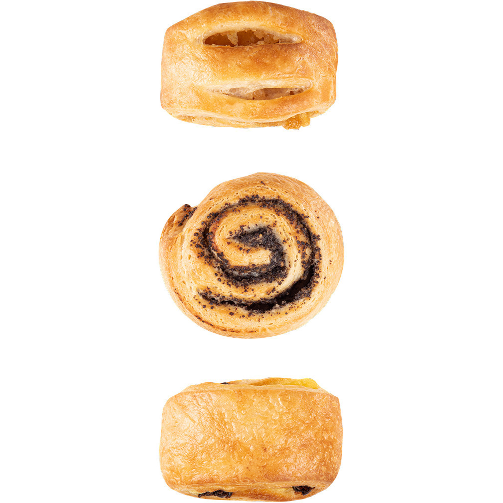 Transgourmet Österreich - Bonnevit Mini Plunder Mix5 halbgebacken ...