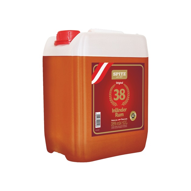 Transgourmet Österreich - Spitz Inländer Rum 38 % aus Österreich 10 l