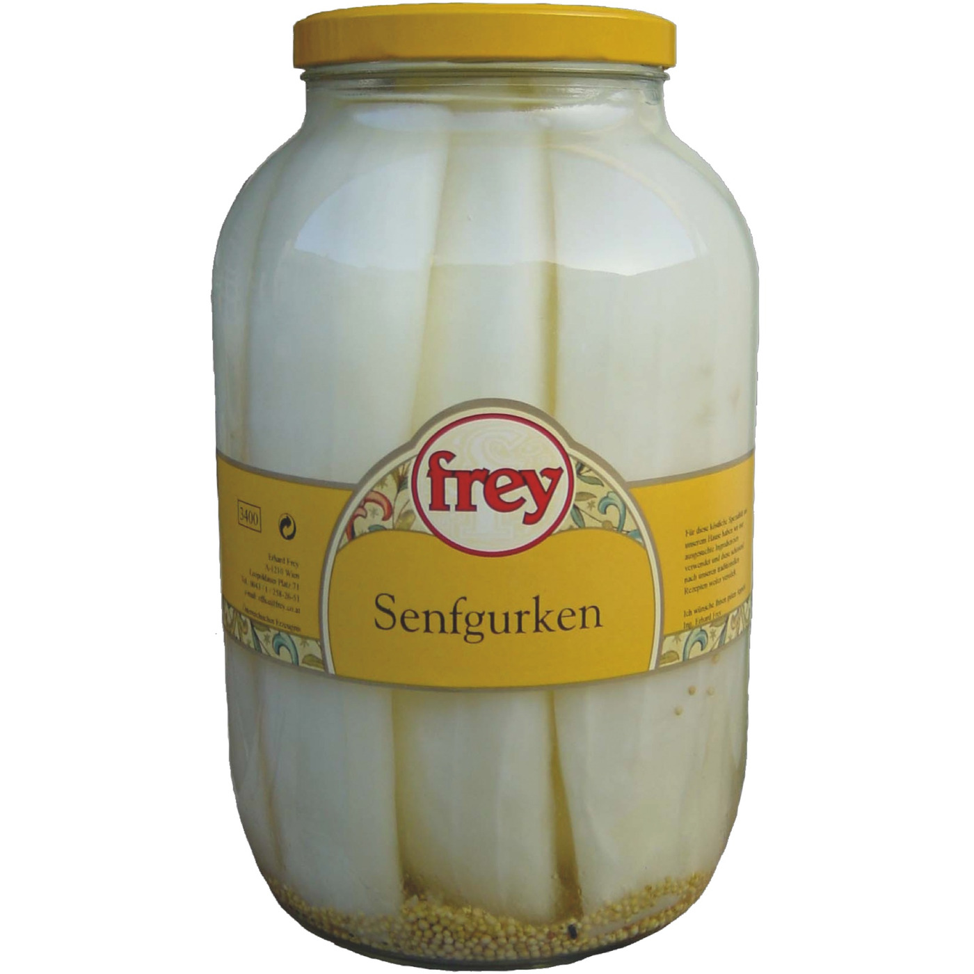 Transgourmet Österreich - Frey Senfgurken 3,4 l