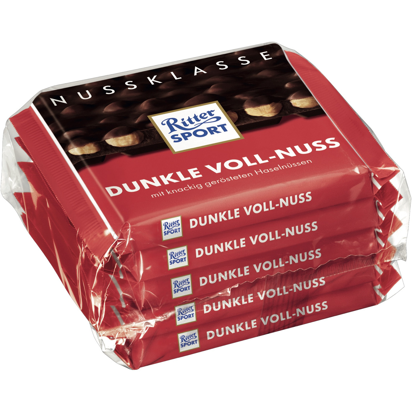 Transgourmet Österreich - Ritter Sport Dunkle Vollnuss 5 x 100 g