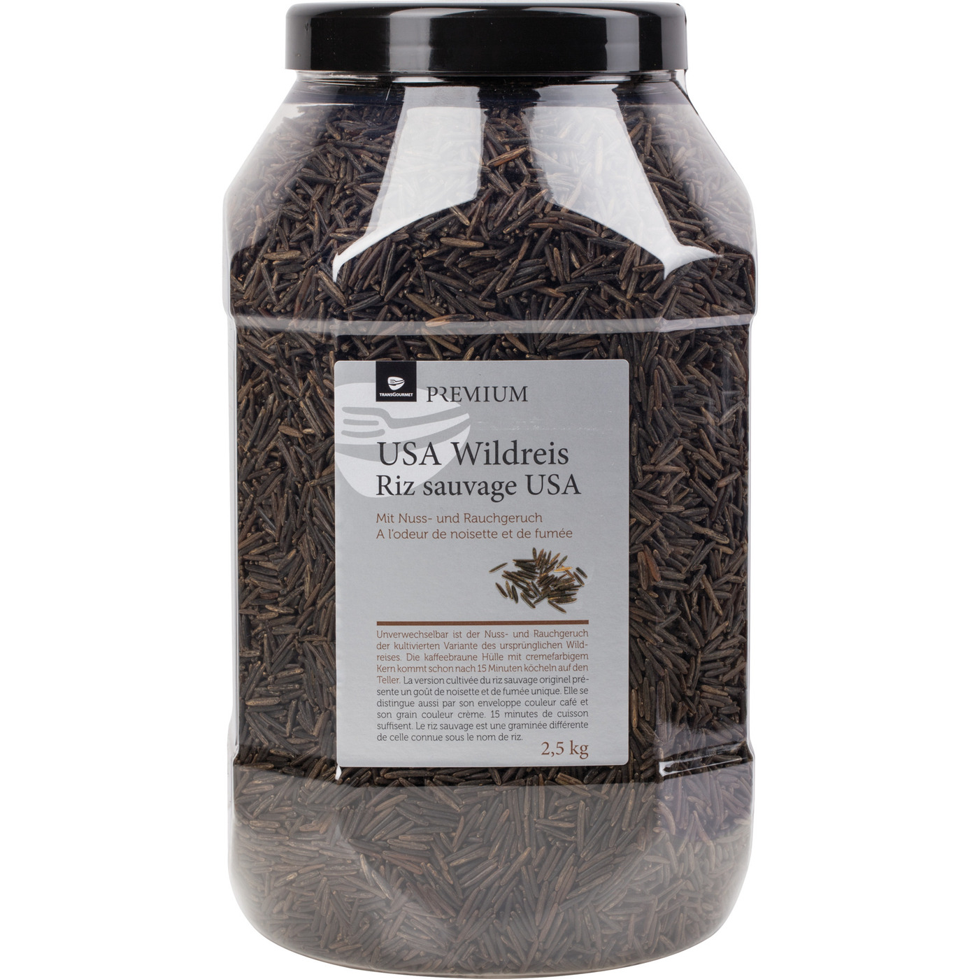 Transgourmet Österreich - Premium USA Wildreis 2,5 kg