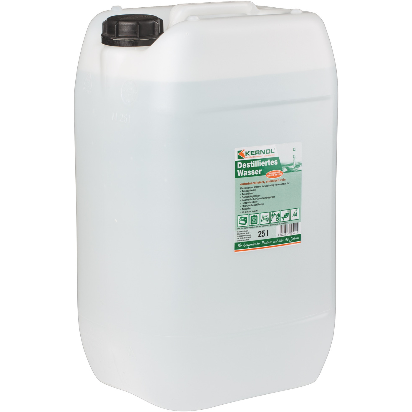 Transgourmet Österreich - Kerndl Destilliertes Wasser 25 l