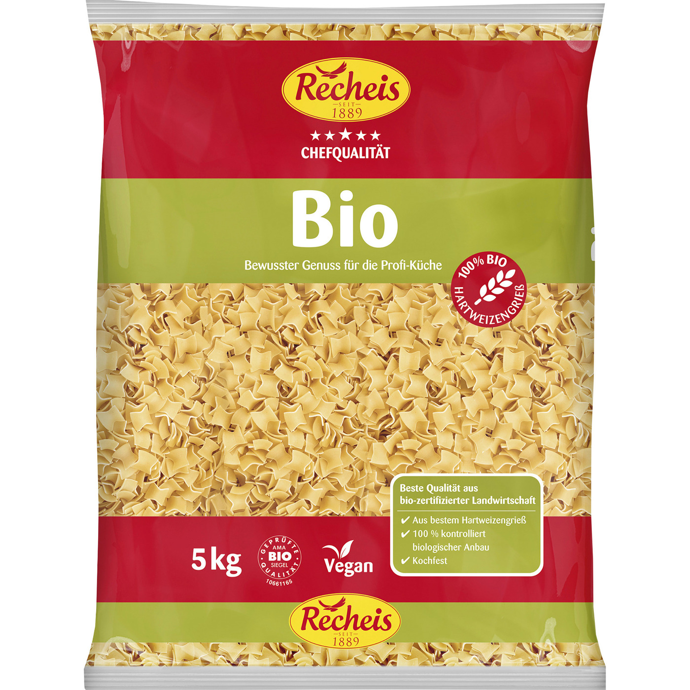 Transgourmet Österreich - Recheis Bio Fleckerl 5 kg