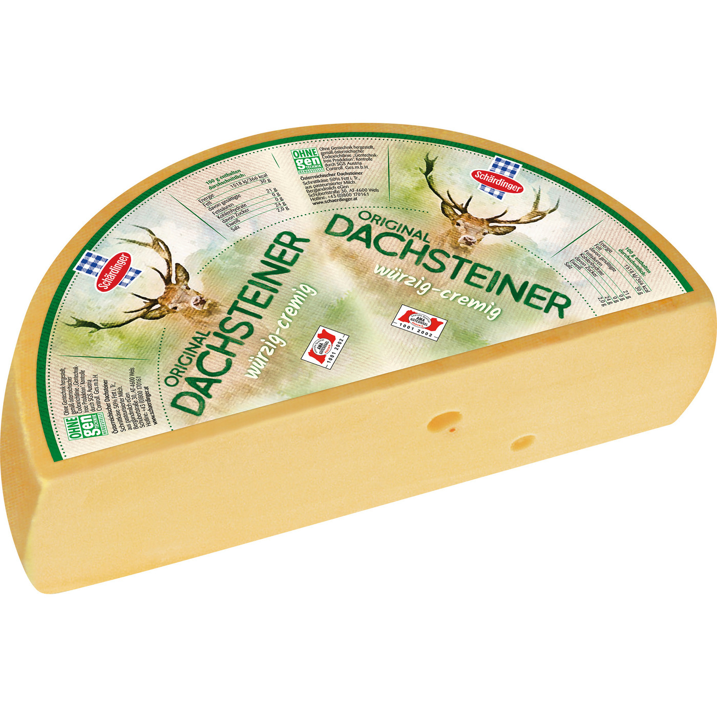 Transgourmet Österreich - Schärdinger Dachsteiner 50% Fett i. Tr. 1/2 ...