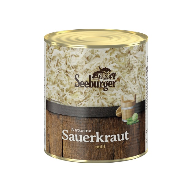 Transgourmet Österreich - Seeburger Sauerkraut Dose 825 ml