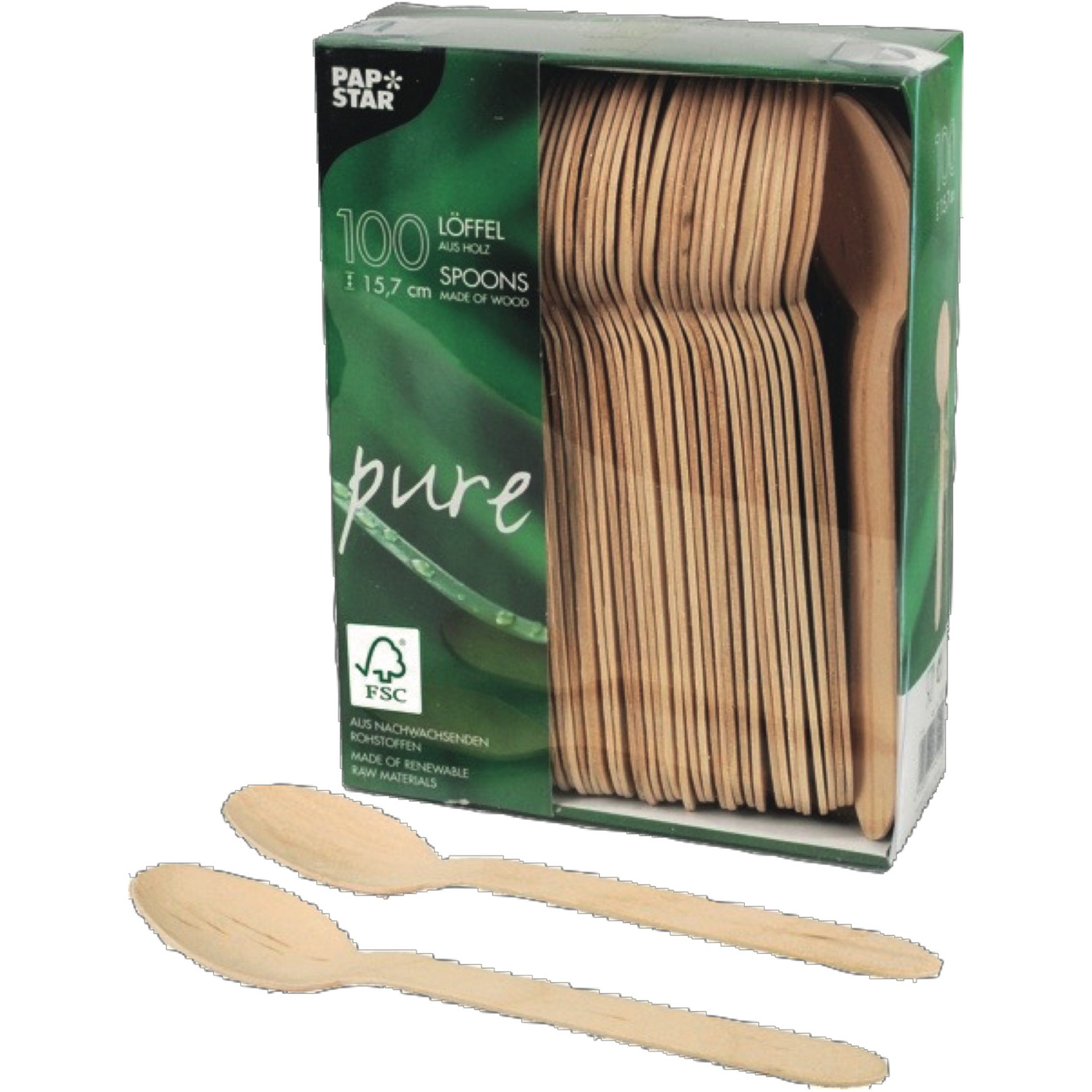 Transgourmet Österreich - Pap Star Pure Holzlöffel FSC-zertifiziert 15 ...