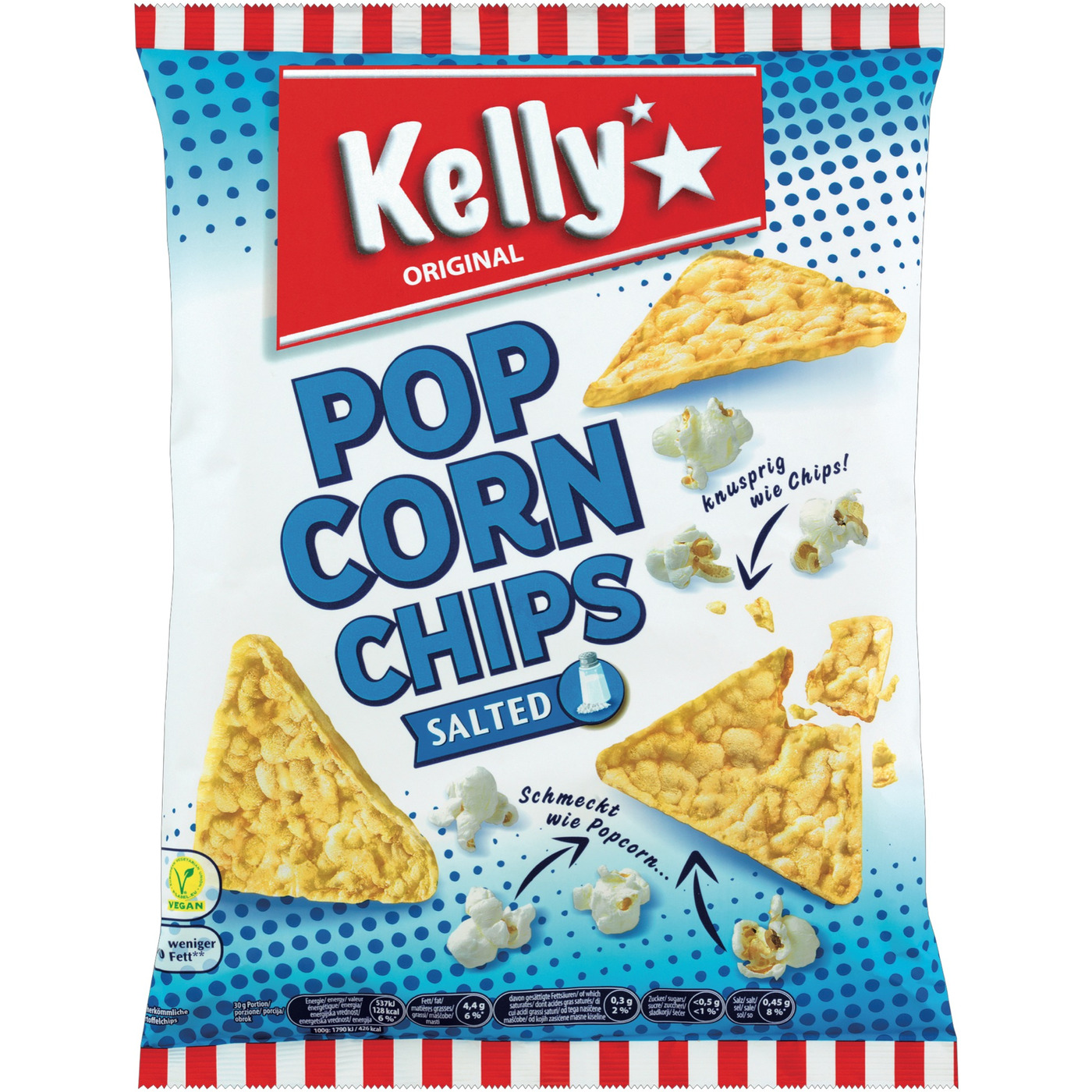 Transgourmet Österreich - Kelly Popcorn Chips Salted 140 g