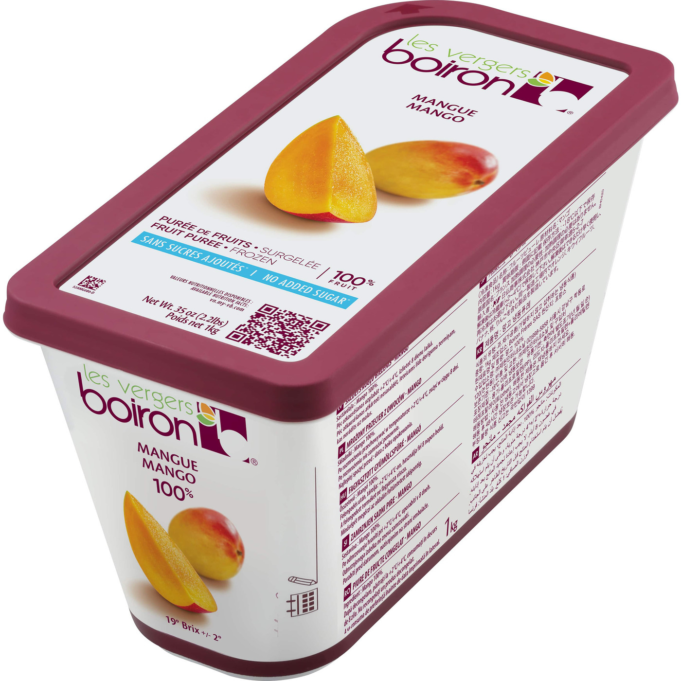 Transgourmet Österreich - Boiron Fruchtpüree Mango tiefgekühlt 1 kg