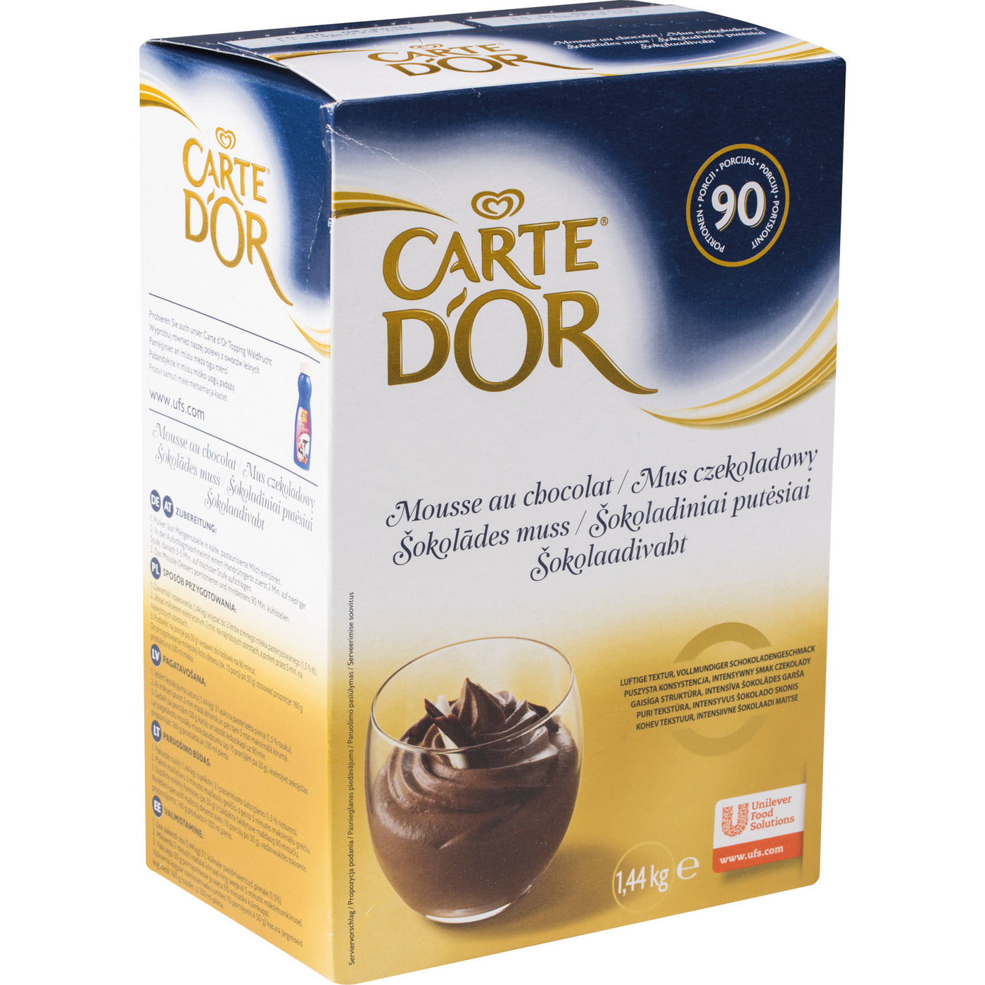 Transgourmet Österreich - Carte D`Or Mousse au Chocolat 1,44 kg