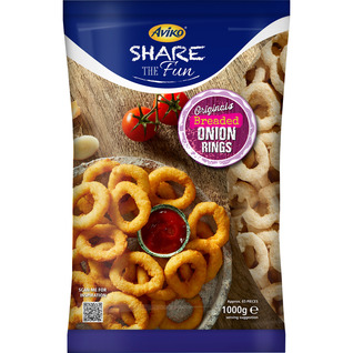 Transgourmet Österreich - Aviko Onion Rings tiefgekühlt 1 kg