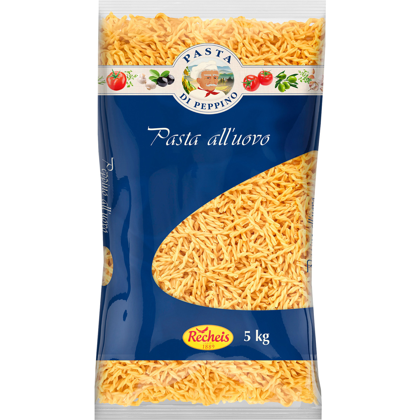 Transgourmet Österreich - Pasta di Peppino all'uovo Treccine gelb 5 kg