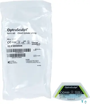 easyScan - OptraSculpt® Next Generation - Packung 60 Ansätze Chisel