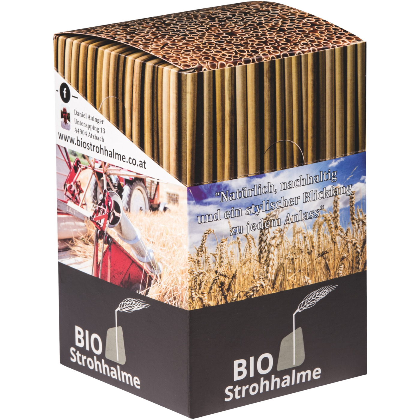 Transgourmet Österreich - Strohhalme Bio aus Oberösterreich DM = ca. 4 ...