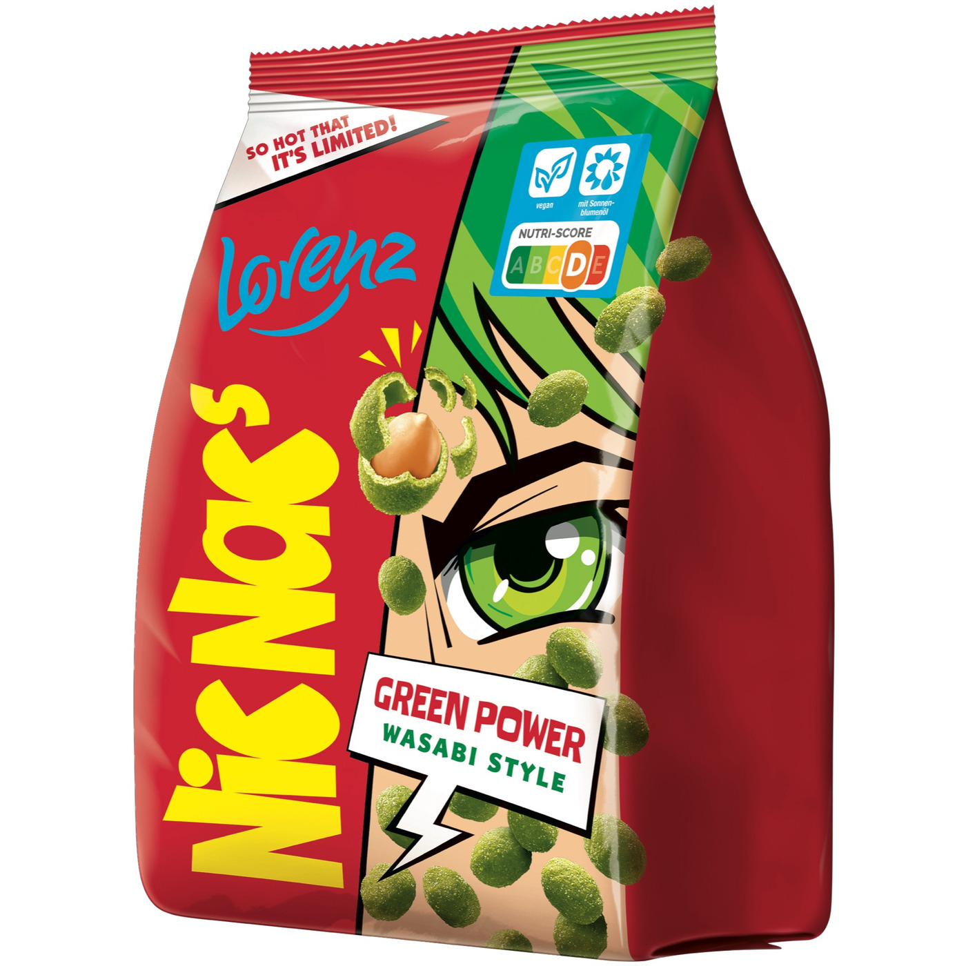 Transgourmet Österreich - Lorenz Nic Nacs Wasabi 800 g