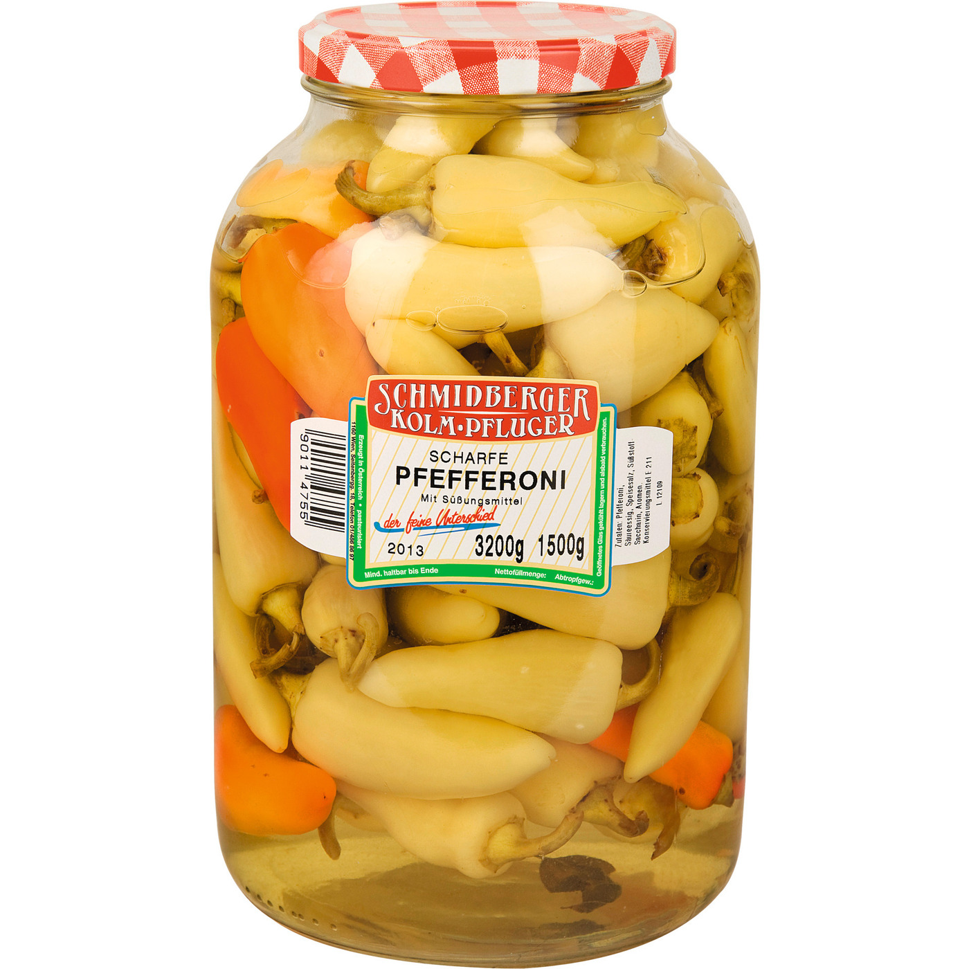 Transgourmet Österreich - Schmidberger Pfefferoni, scharf 3,4 l