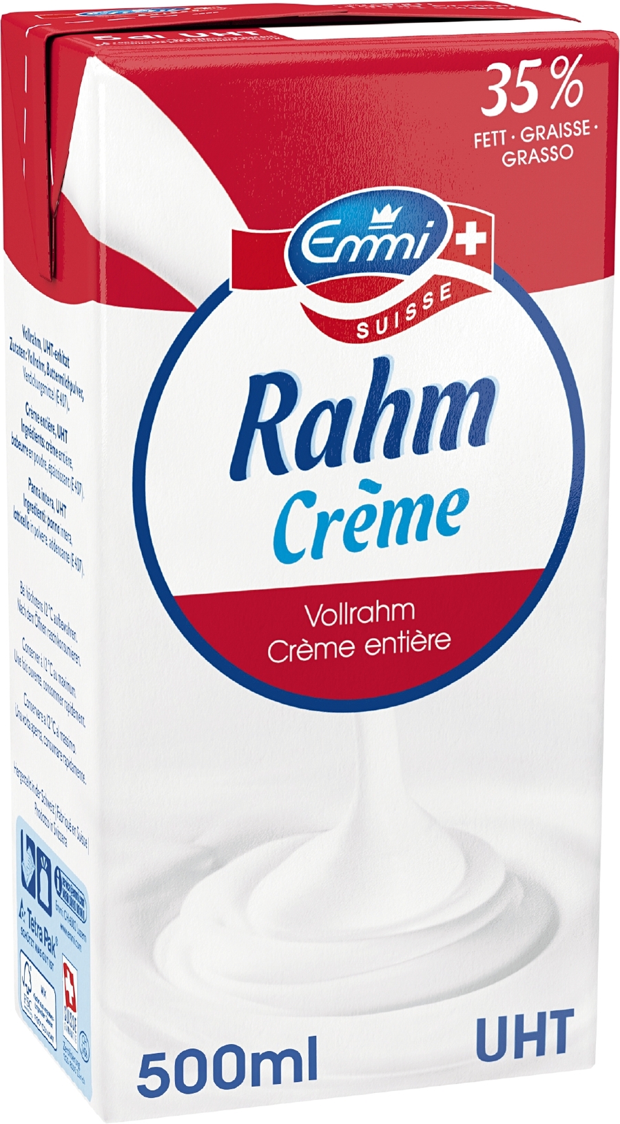 H&R Gastro - Rahm Vollrahm UHT 35% 5dl