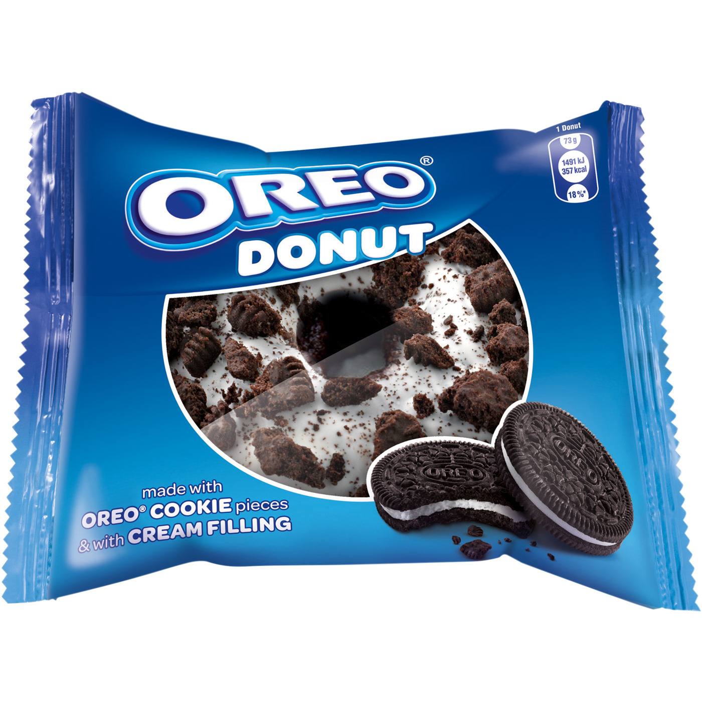 Transgourmet Österreich - Baker & Baker Oreo Donut gefüllt tiefgekühlt 73 g