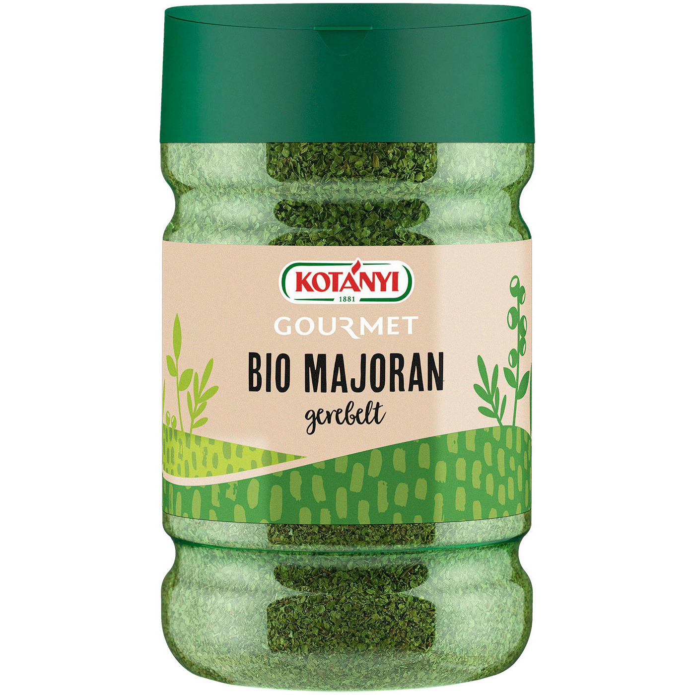 Transgourmet Österreich - Kotányi Bio Majoran gerebelt 1200 ccm