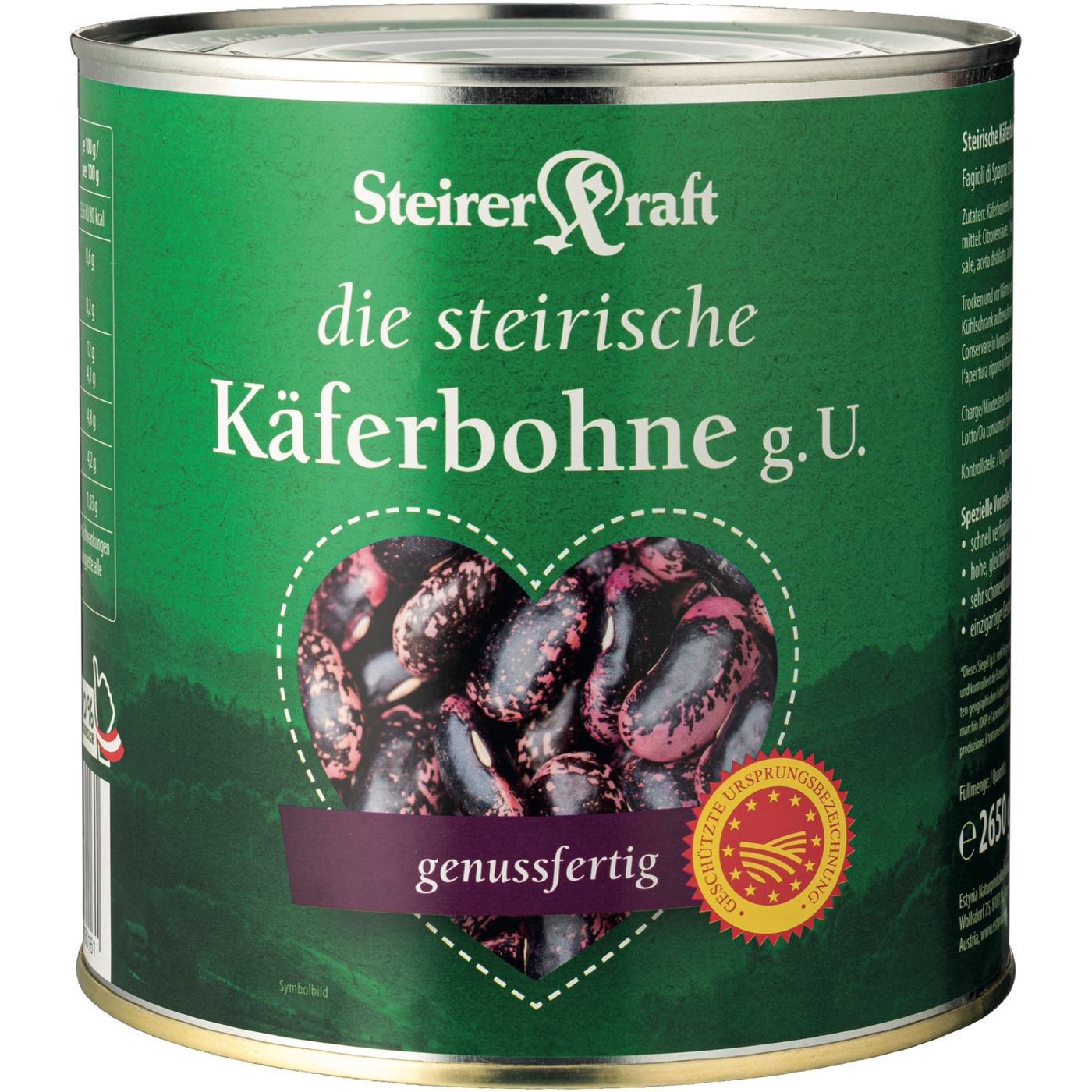 Transgourmet Österreich - Steirerkraft Käferbohnen g.U. 3/1