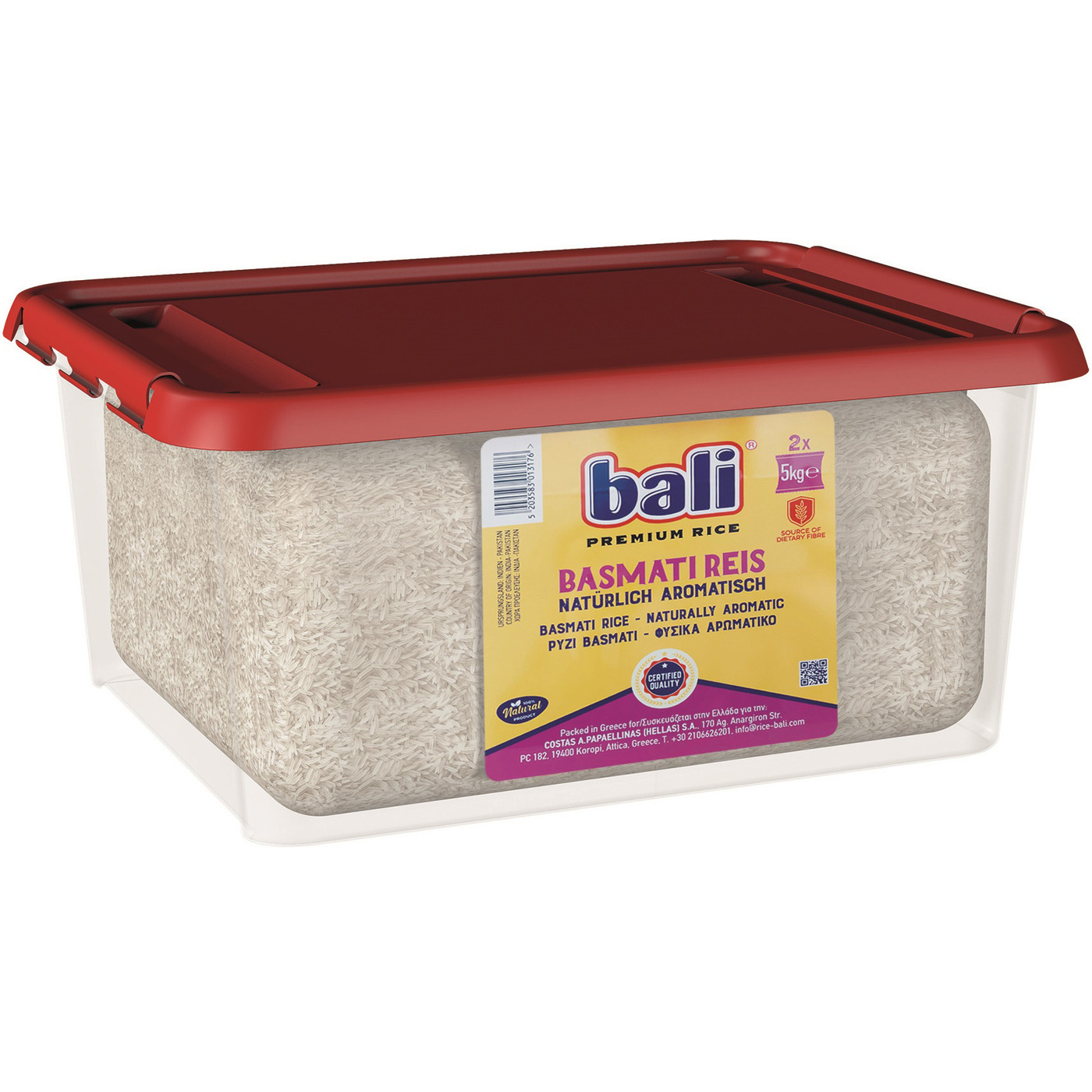Transgourmet Österreich - Bali Basmati Reis GV Box 2x5kg