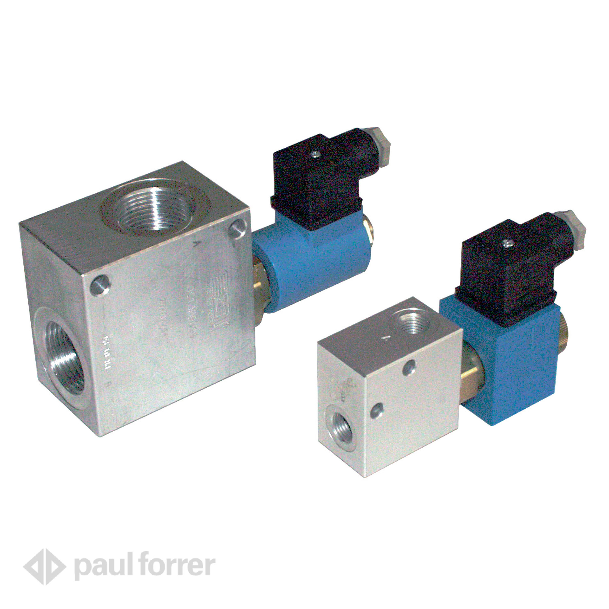 Paul Forrer AG - 2/2-Wege Hydrauliksitzventile mit Anschlussgehäuse