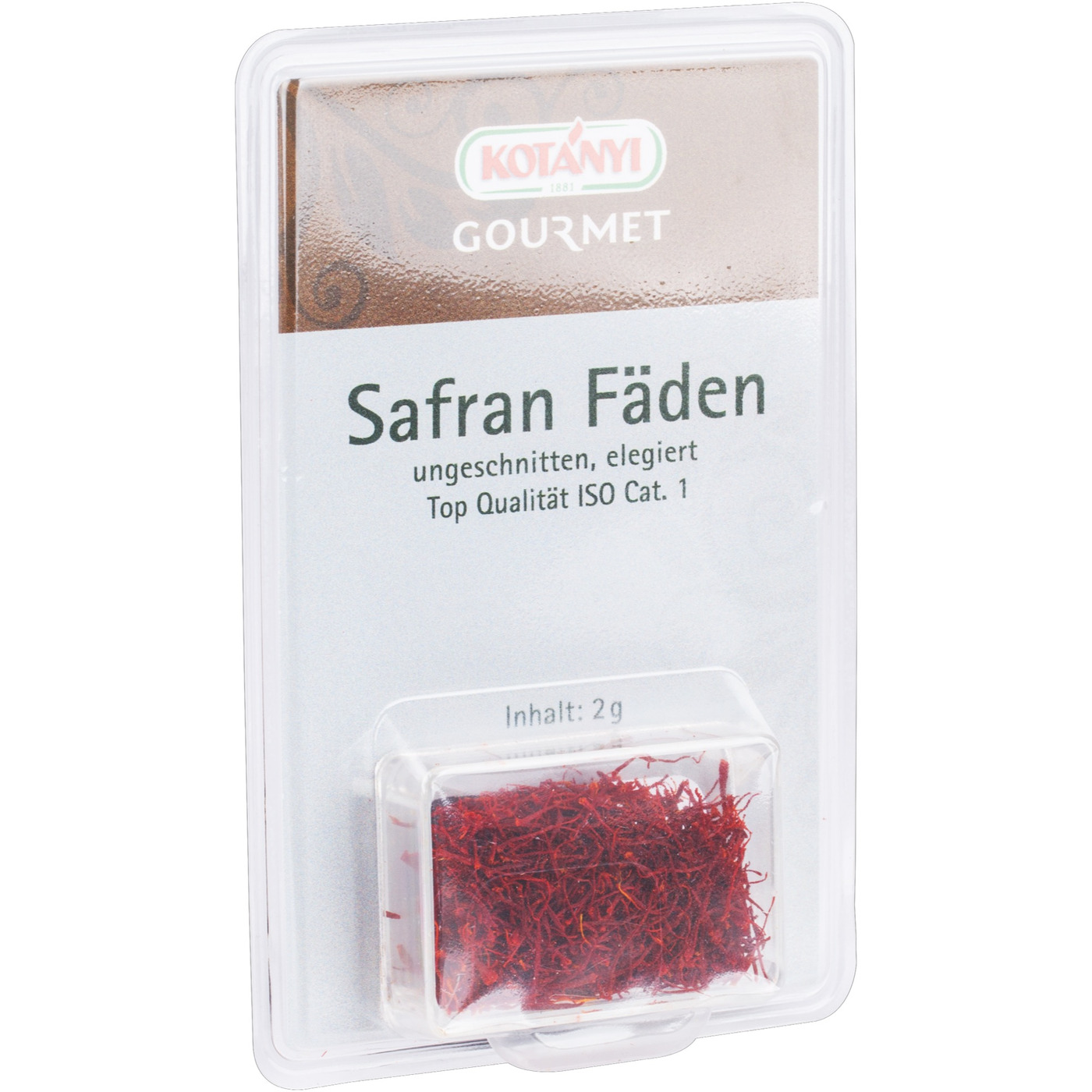 Transgourmet Österreich - Kotányi Safran Box 2 g