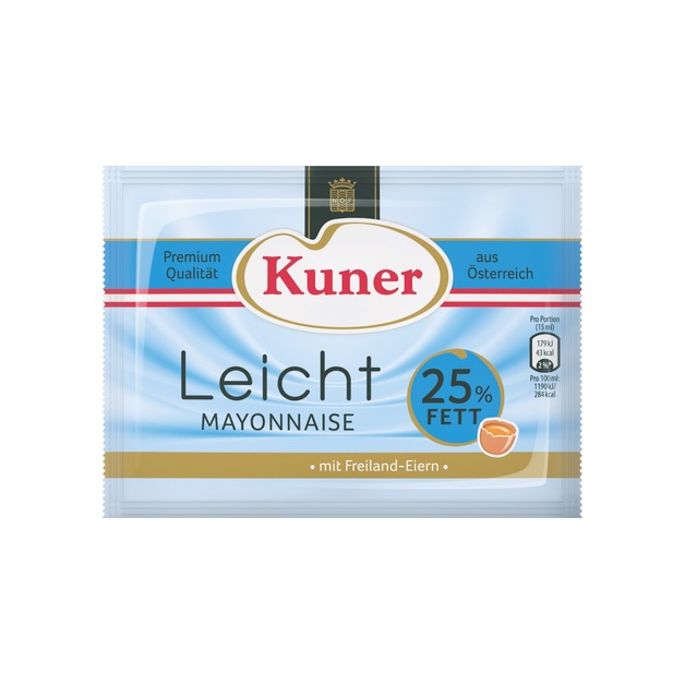 Transgourmet Österreich - Kuner Mayonnaise 25% Fett 100 ml