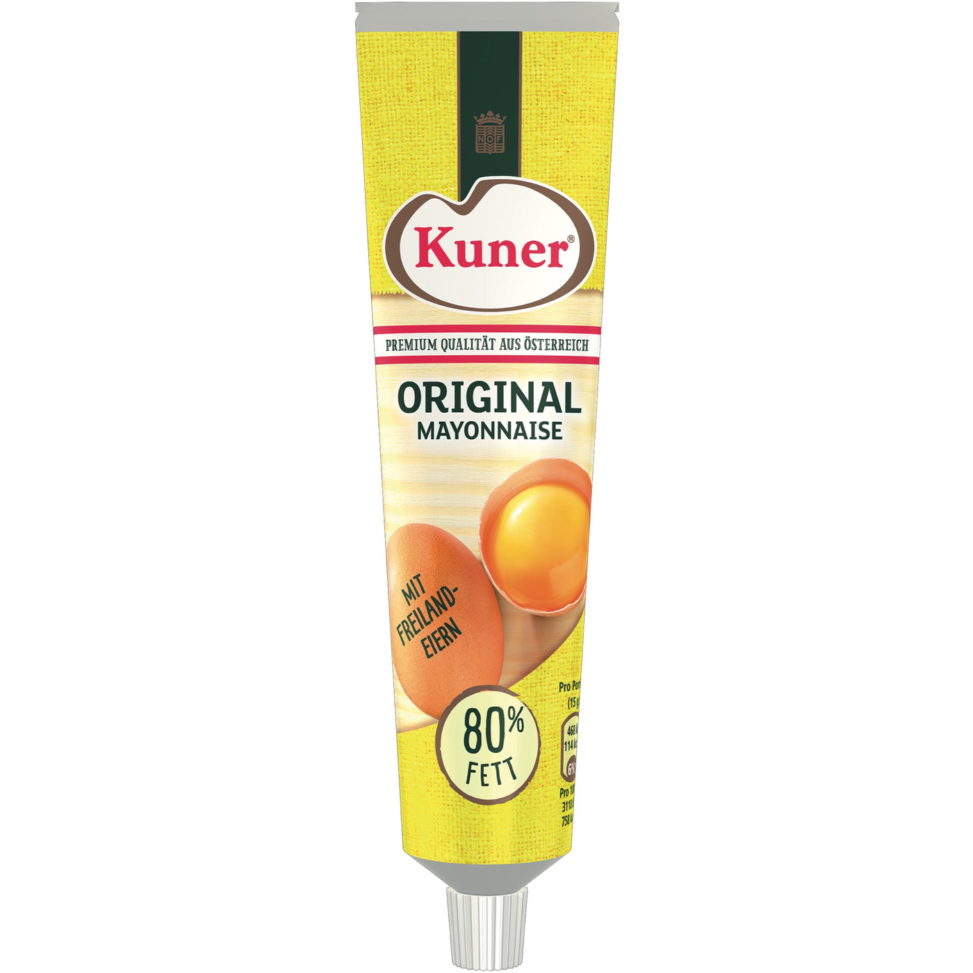 Transgourmet Österreich - Kuner Mayonnaise 80% Fett 125 ml