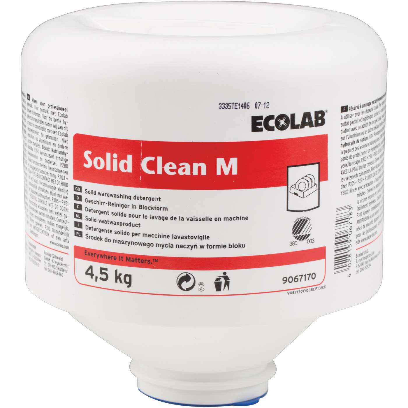 Transgourmet Österreich - Solid Clean M hochkonz. Maschinenspülmittel ...