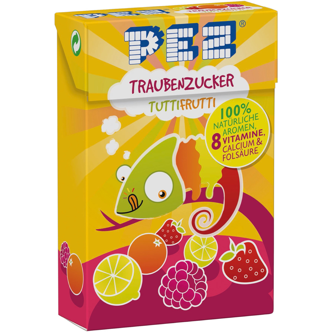 Transgourmet Österreich - Pez Traubenzucker Tutti Frutti 45g
