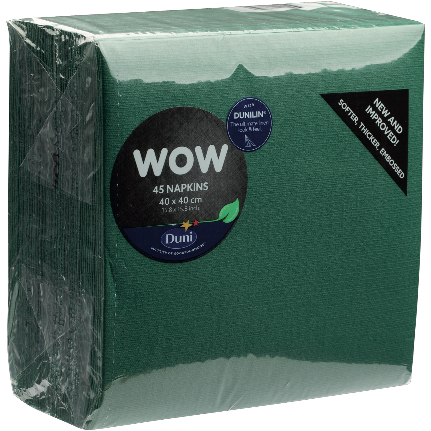 Transgourmet Österreich - Duni Dunilin Servietten 40 x 40 cm, jägergrün ...